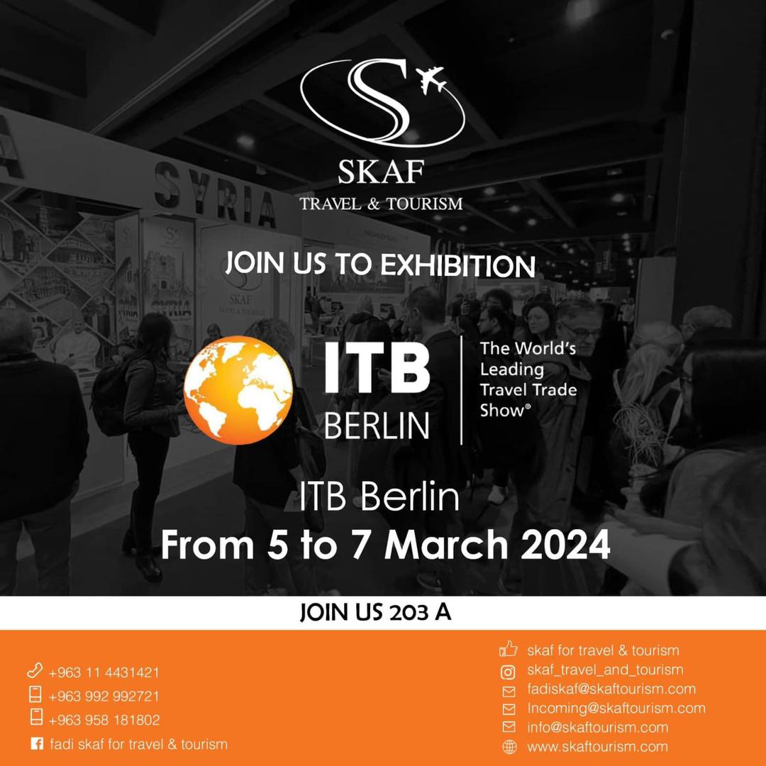 ITB Berlin 2024 - SKAF For Travel & Tourism